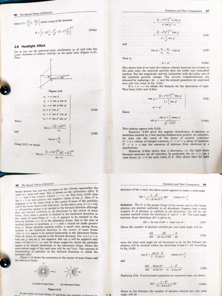 Relativity31 45 | PDF