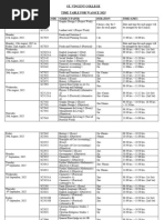WAEC Timetable 2023 for Science Students | PDF | Plumbing | Science