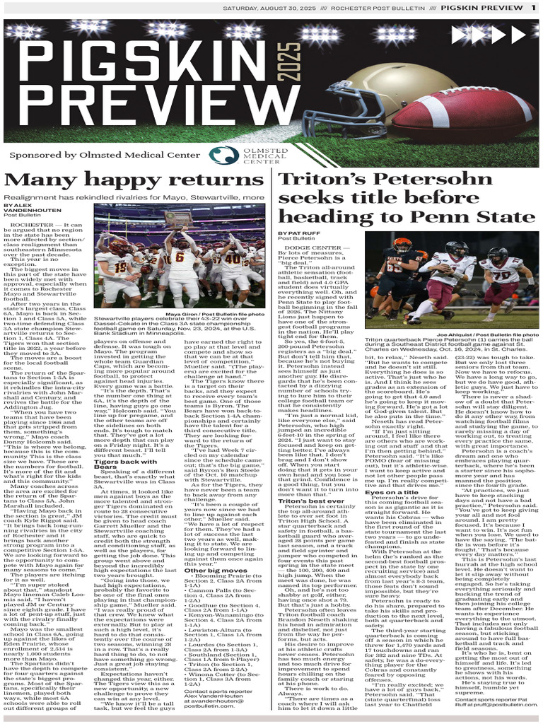 Pigskin Preview 2025 | PDF | American Football | Ball Games