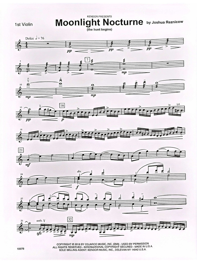 Moonlight Nocturne Parts | PDF
