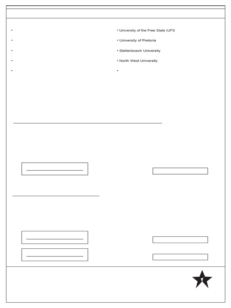 Thuthuka Bursary Application Guidelines | PDF