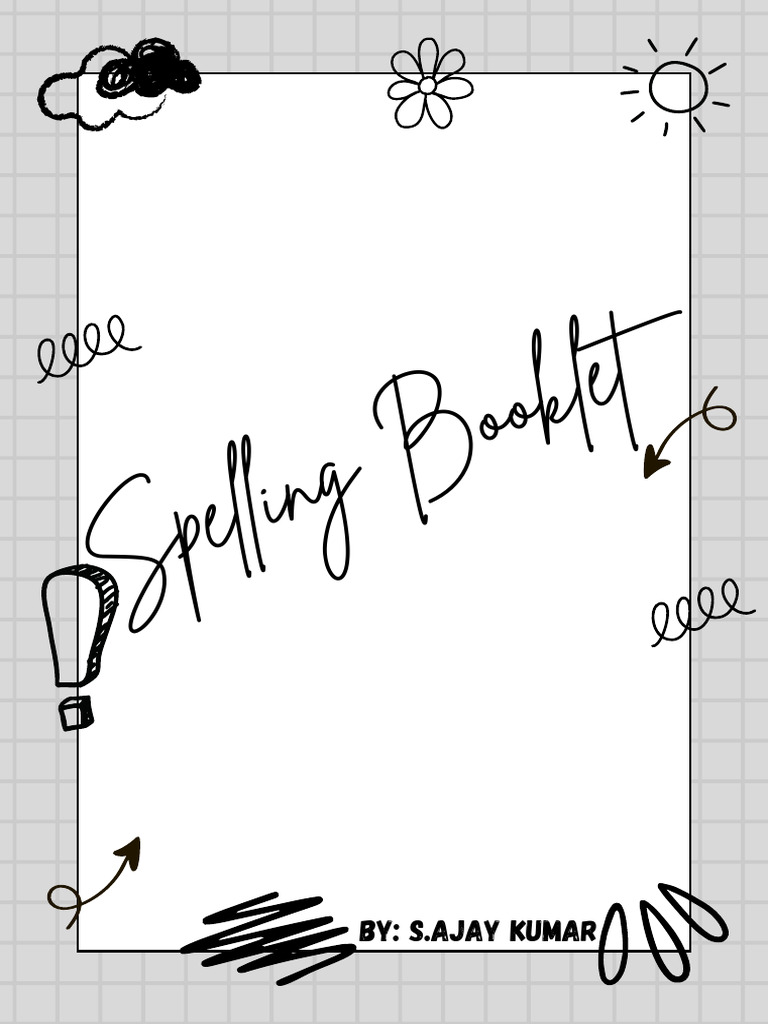 Grade_8_Spelling_Booklet | PDF | Noun | Numbers