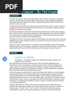 The Jaguar Poem by Ted Hughes | PDF | Poetry