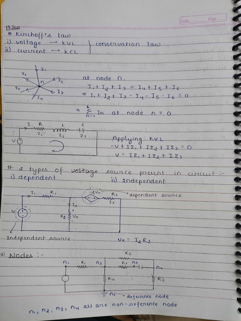 Electrical Notes | PDF