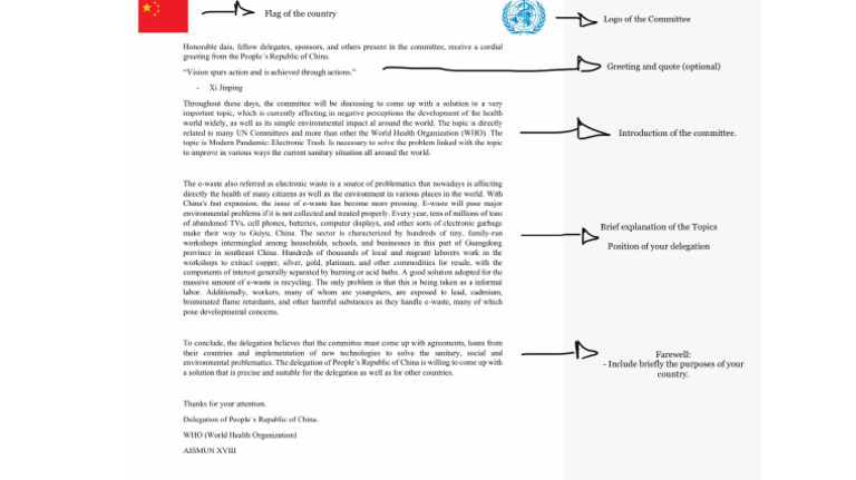 Opening Speech Example | PDF