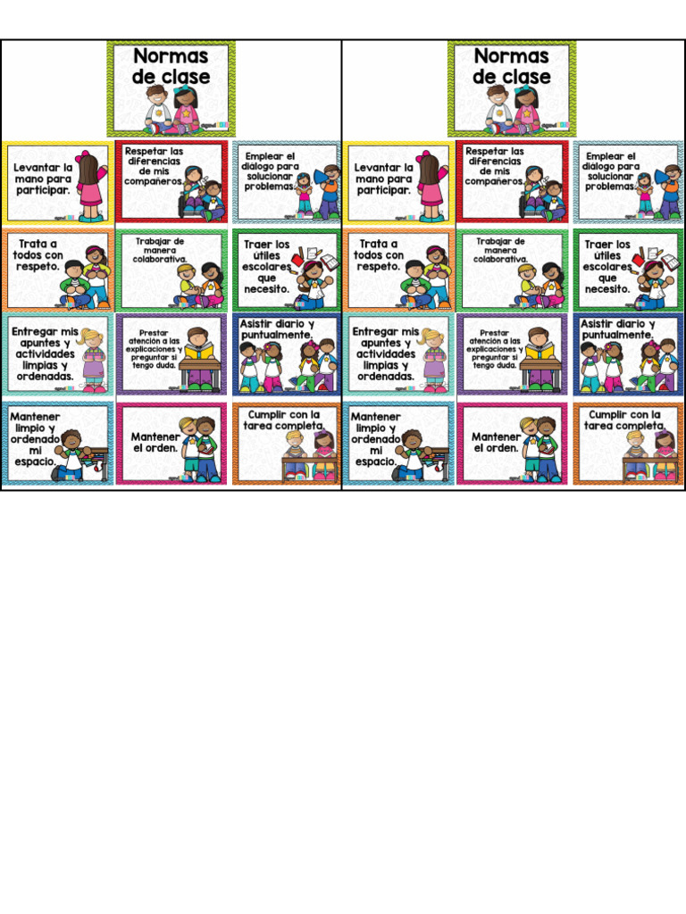 Reglas Del Salón | PDF