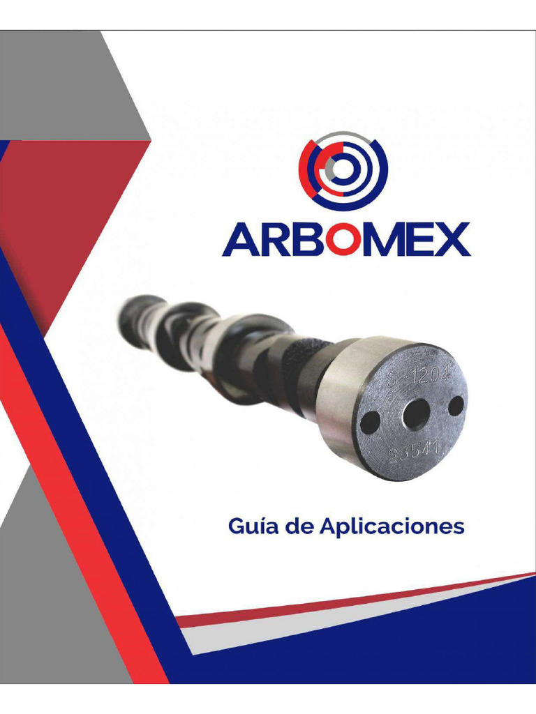 Arbol de Levas Arbomex | PDF