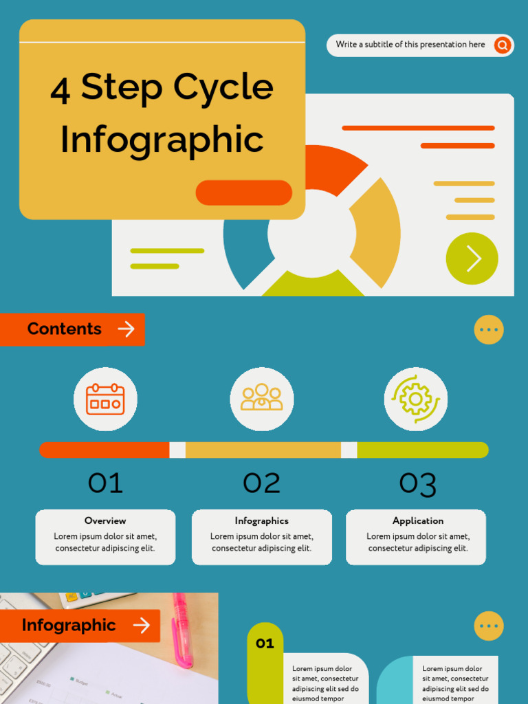 Modern Bold 4 Step Cycle Infographic | PDF | Tullii