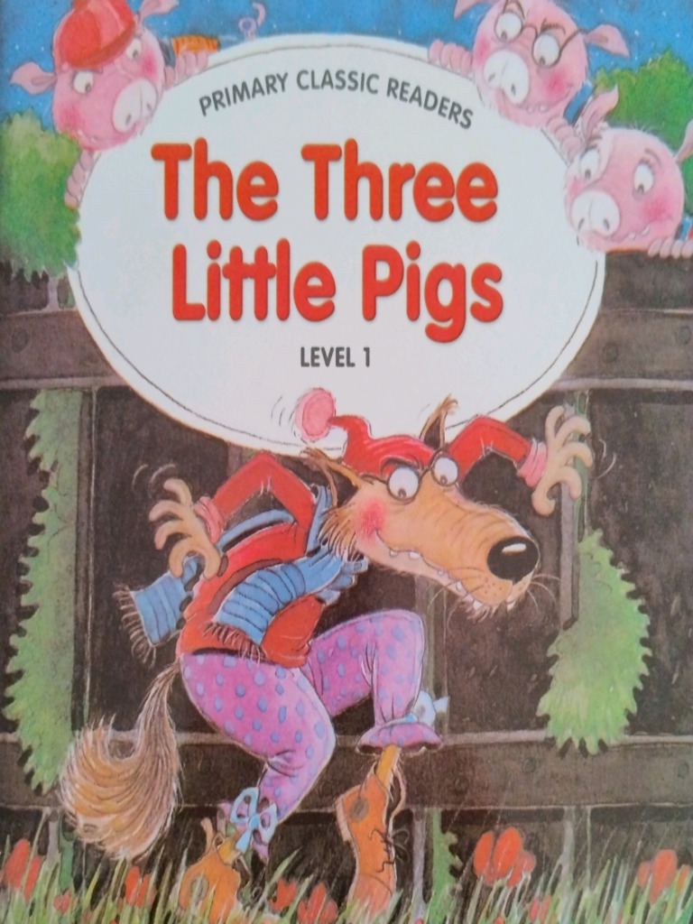 The Tree Little Pigs-Cengage Level 1 | PDF