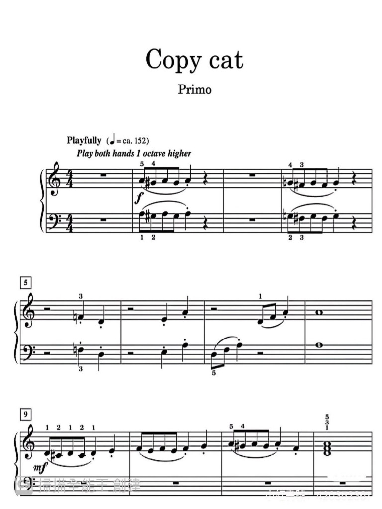 Copy Cat (Primo Second) | PDF