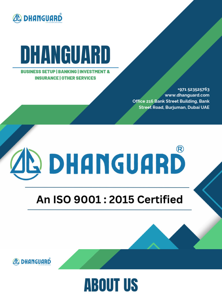 DhanGuard: UAE Business & Banking Experts | PDF | Banks | Business