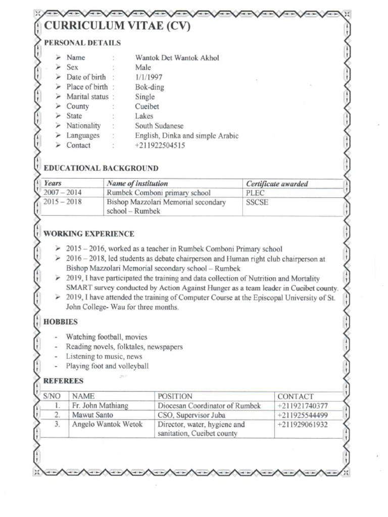 Wantok Det Wantok Documents | PDF