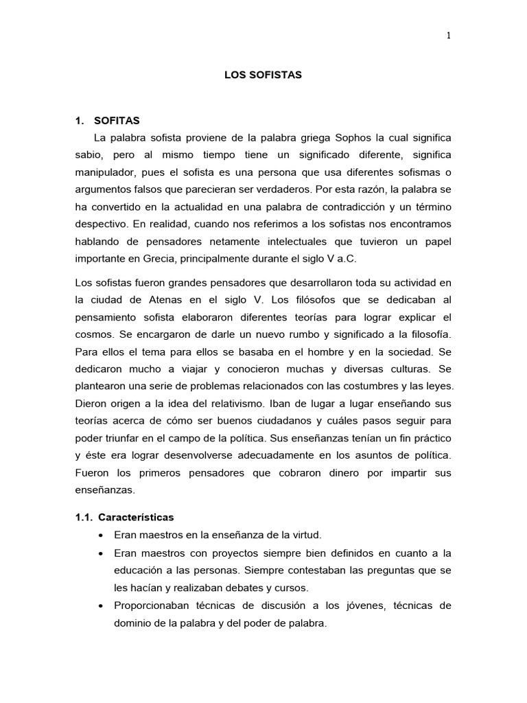 Sofistas: Pensadores de la Antigua Grecia | PDF | Tertuliano | Séneca ...