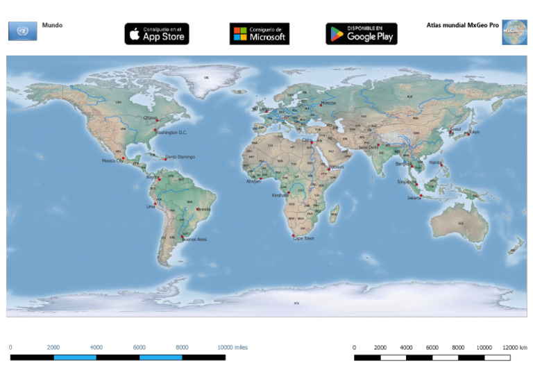 Mapa Mundial en PDF | PDF
