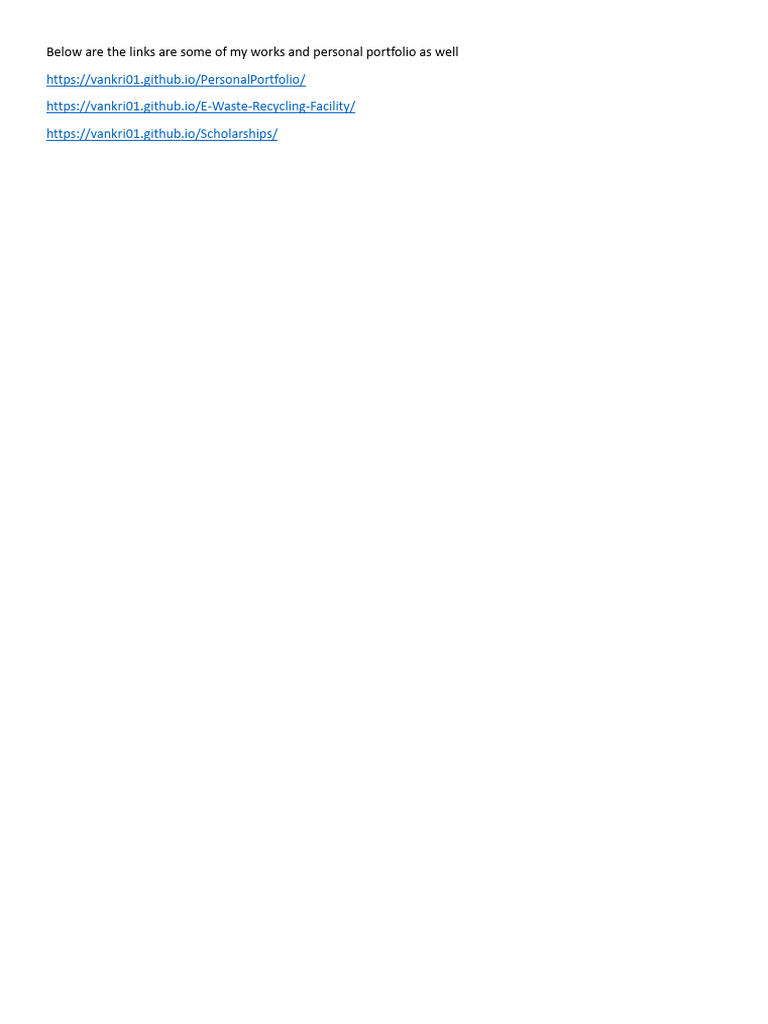 Portfolio | PDF