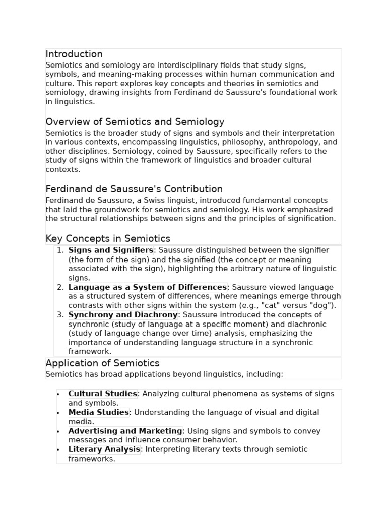 Signs and Signifiers | PDF | Semiotics | Linguistics
