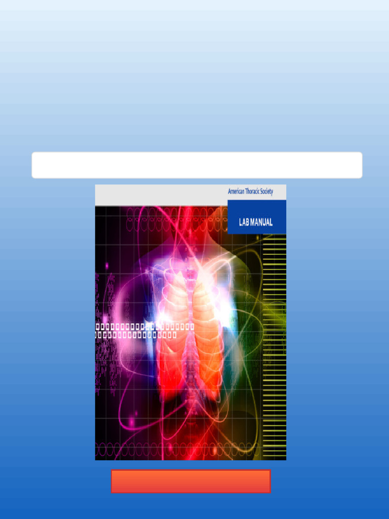 ATS Pulmonary Function Laboratory Management and Procedure Manual Third ...