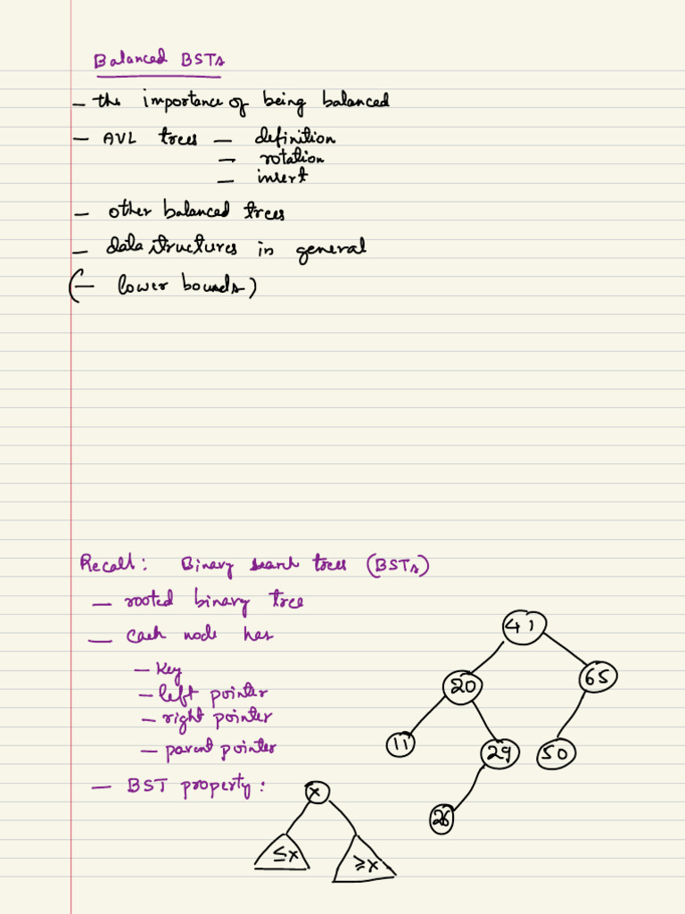 Understanding AVL Trees and Rotations | PDF | Algorithms And Data ...