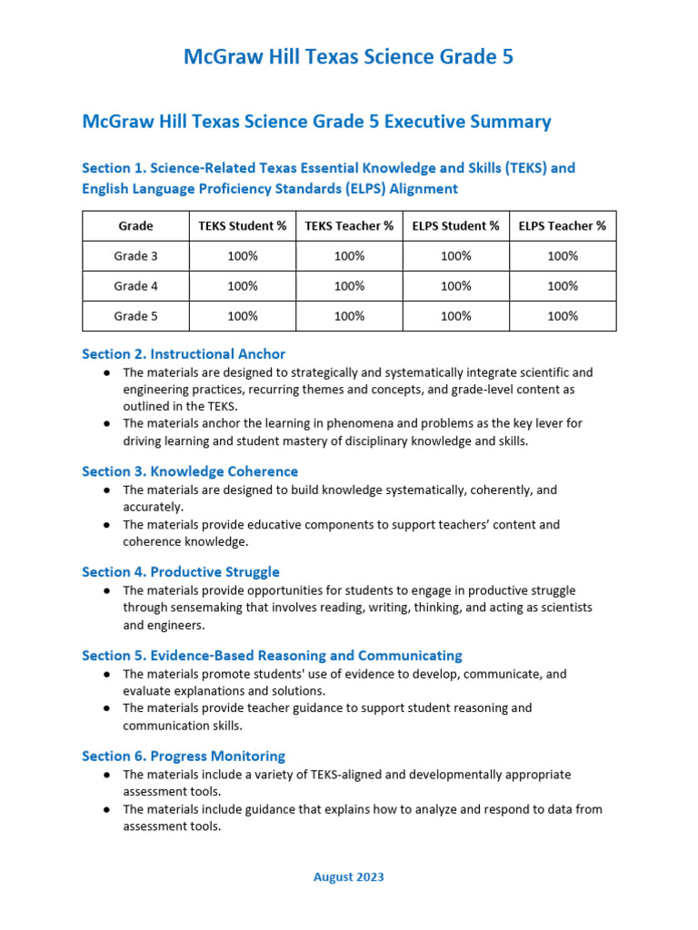 McGraw Hill Grade 5 | PDF | Science | Knowledge