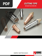 Victor Tip Charts: Acetylene Cutting Tip Chart | PDF | Phases Of Matter ...