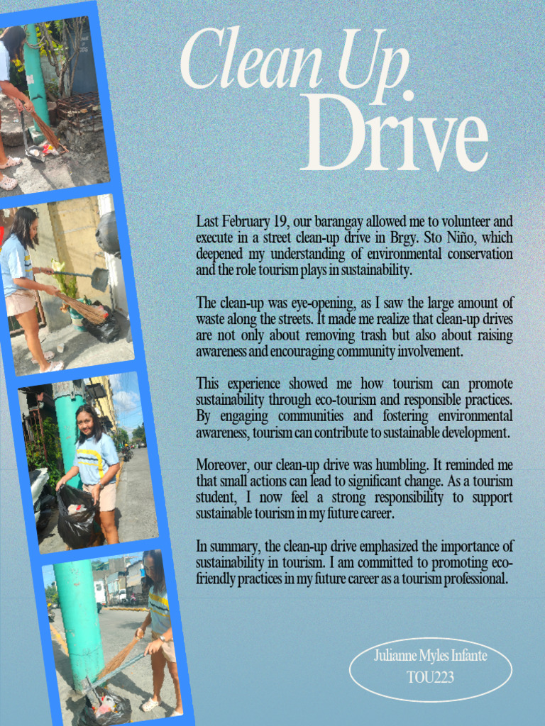Insights from a Cleanup Drive | PDF