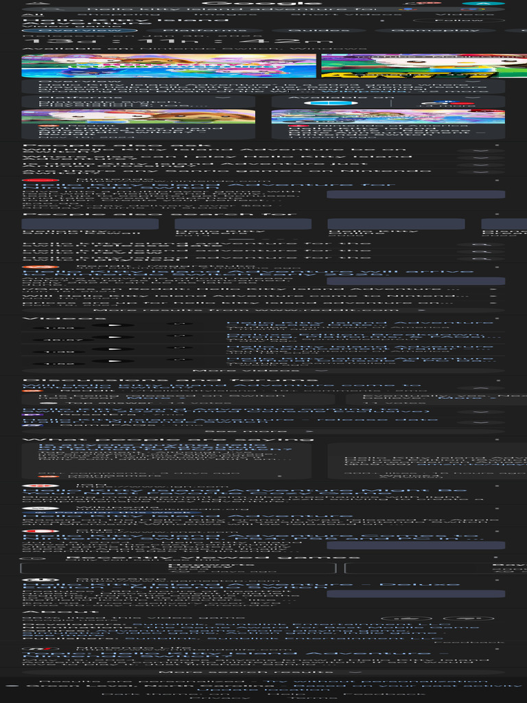 Hello Kitty Island Adventure For The Swith - Google Search | PDF | Video Game Consoles ...