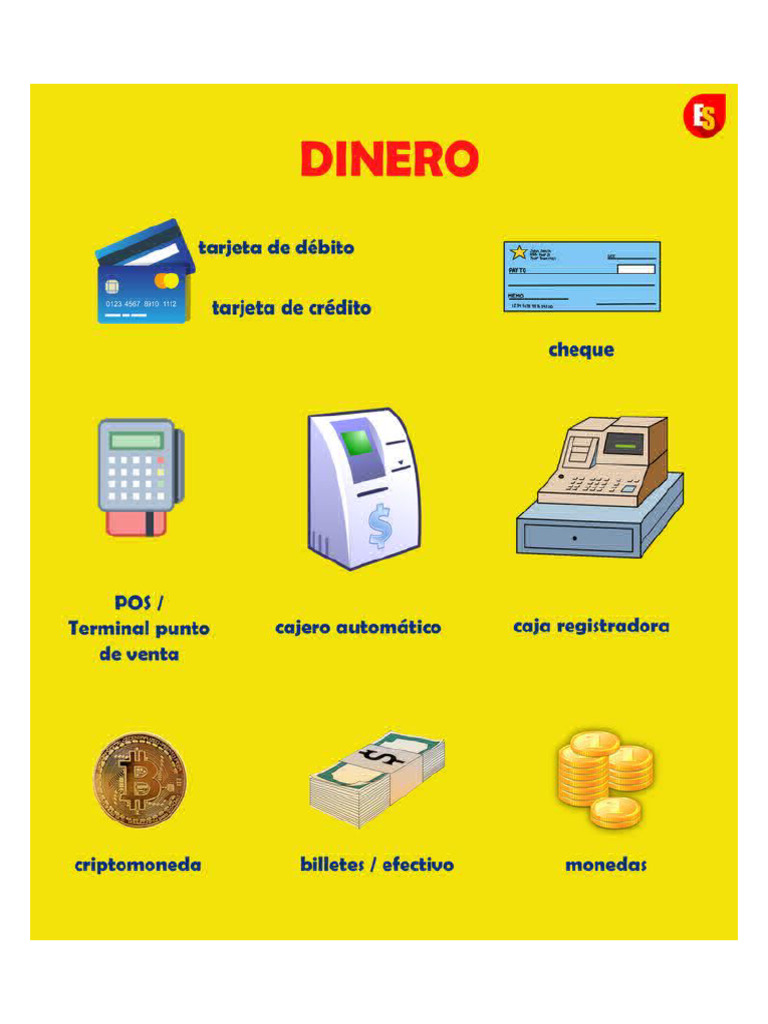 Money Vocabulary in Spanish | PDF