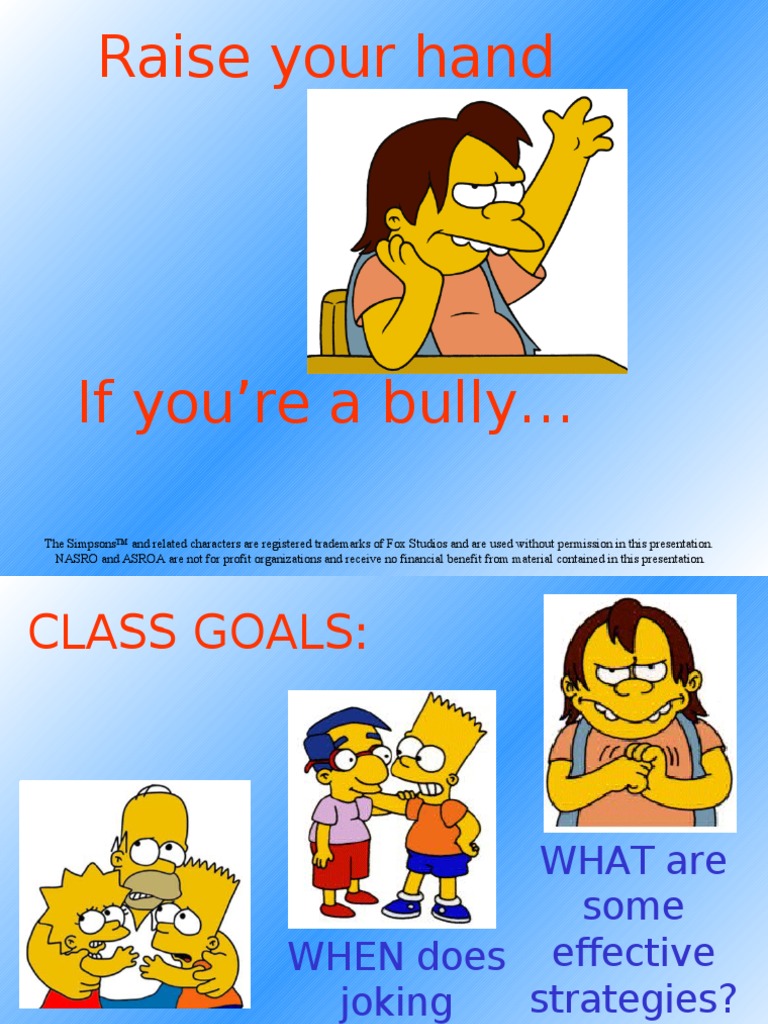 Simpsons Bullying 06 | PDF | Bullying | Harassment