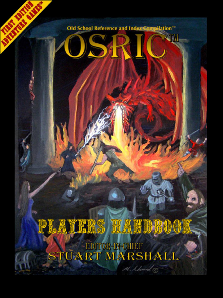 OSRIC Players Handbook Only | PDF | Elf (Dungeons & Dragons) | Gary Gygax Games