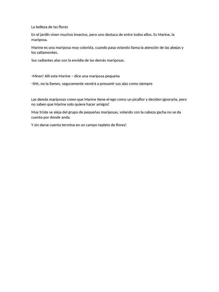 La Belleza de Las Flores | PDF