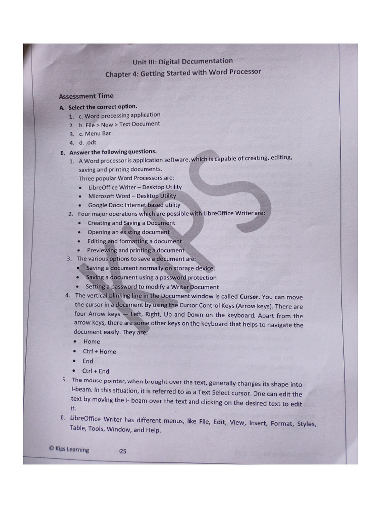 Unit 3 Chapter 4 Kips | PDF