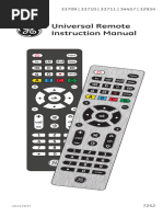 Clean Remote Instruction | PDF
