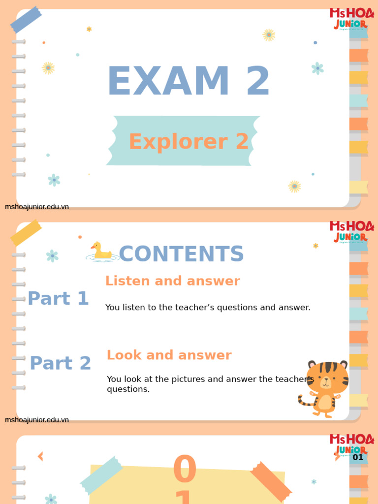 Exam 2 - Speaking Test | PDF