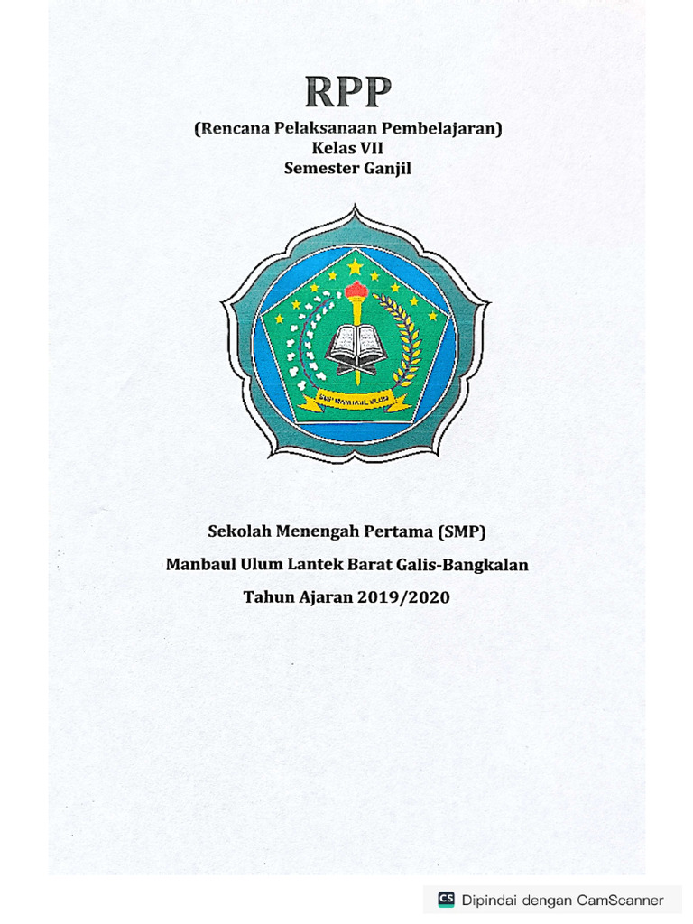 RPP PAI KELAS 7 Ganjil - Lebih Dekat Dengan Allah SWT Yang Sangat Indah NamaNya | PDF