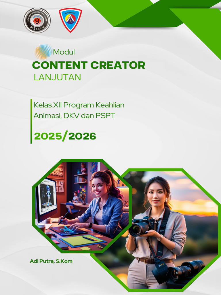Modul Content Creator XII Animasi Lanjutan | PDF