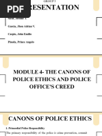 PNP Creed and Core Values | PDF | Police | Integrity