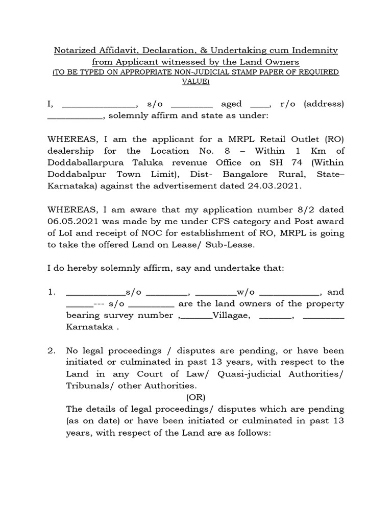 Conversion Documents Types Affidavit and Deemed | PDF | Affidavit ...