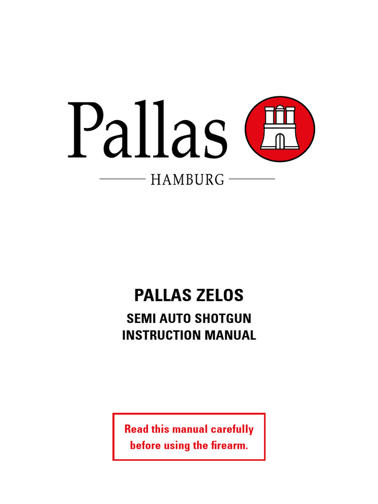 Manual Zelos Semi-Auto | PDF | Trigger (Firearms) | Shotgun