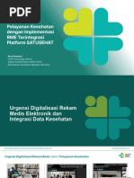 Dashboard Monitoring Implementasi SATUSEHAT | PDF