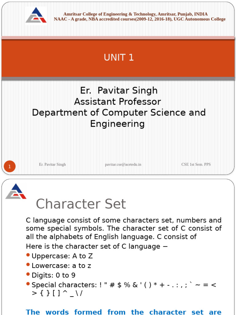 3 Tokens + Data Types | PDF | Computer Programming | Software Engineering