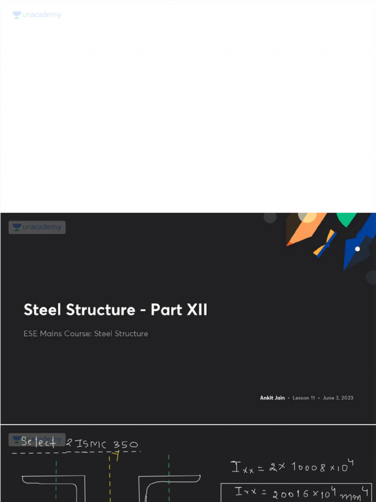 Steel Structure - Part XII With Anno 1756613615949 | PDF