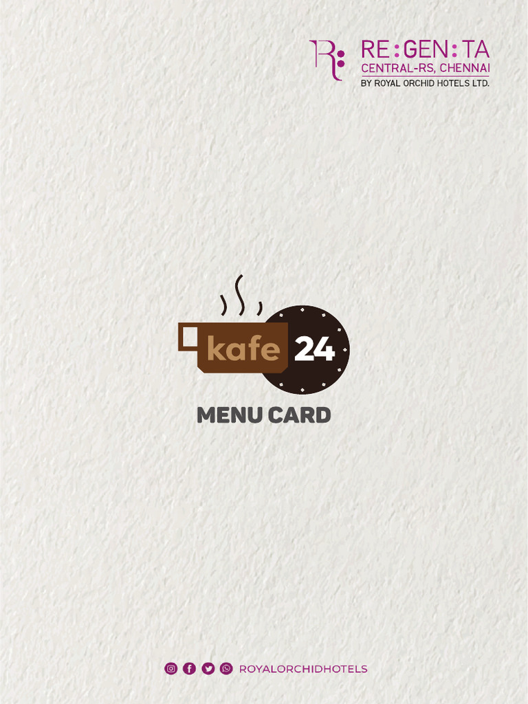 Kafe 24 Menu | PDF