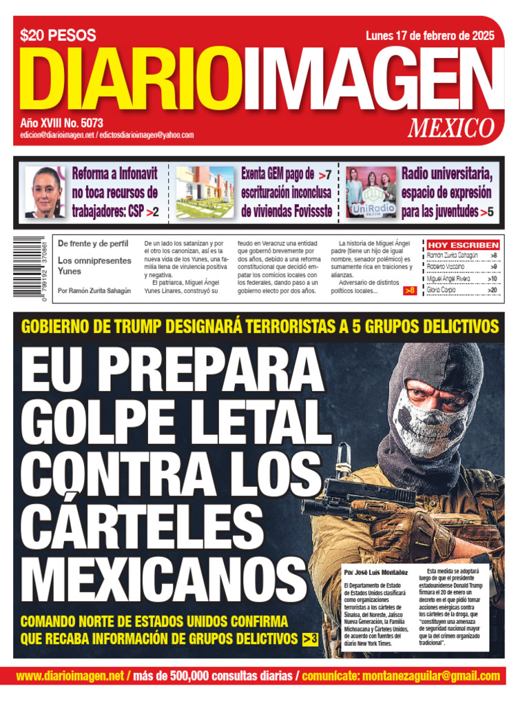 Diario: Imagen | PDF | Donald Trump | Gobierno americano