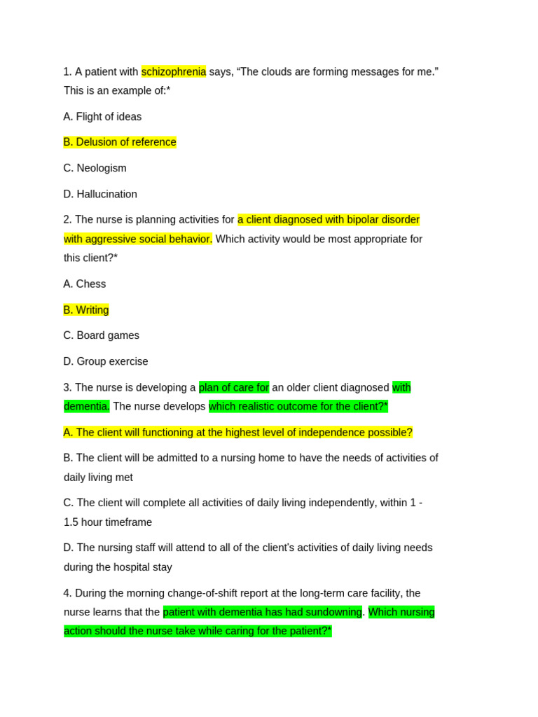 Abnormal Psychology | PDF | Schizophrenia | Mental Disorder