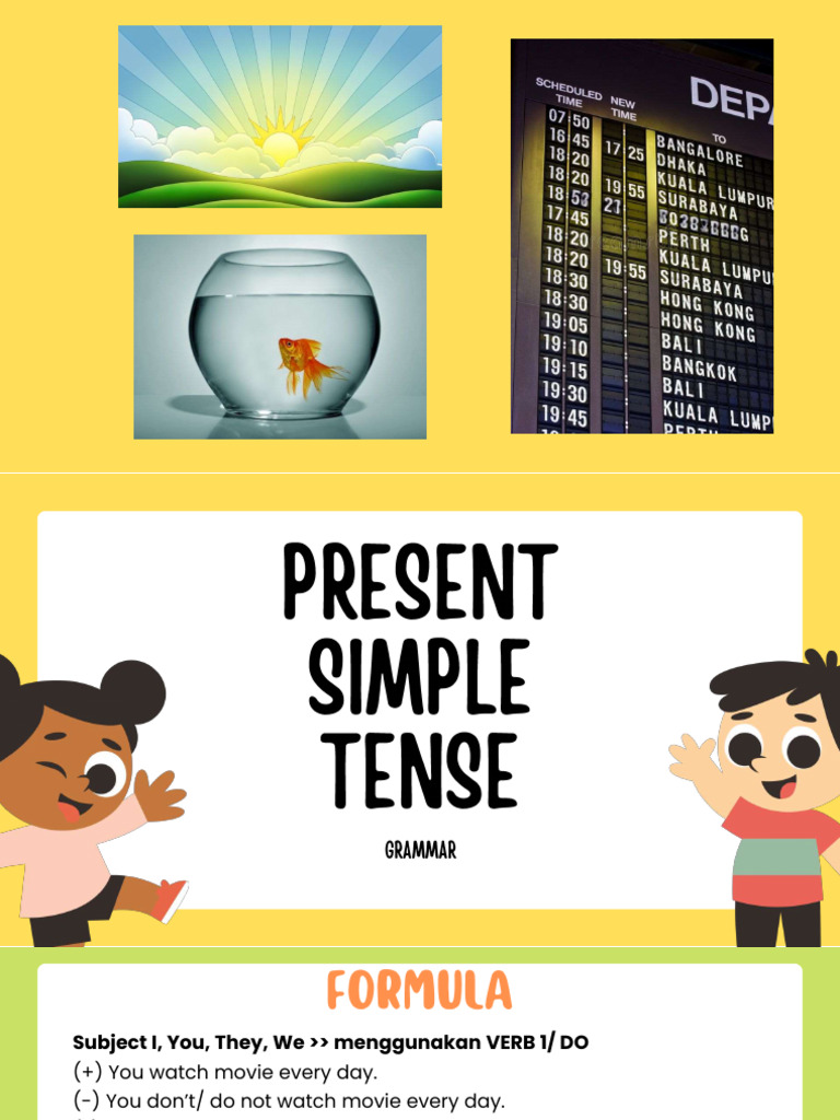 Present Tense Usage in English | PDF | Linguistic Typology | Language ...