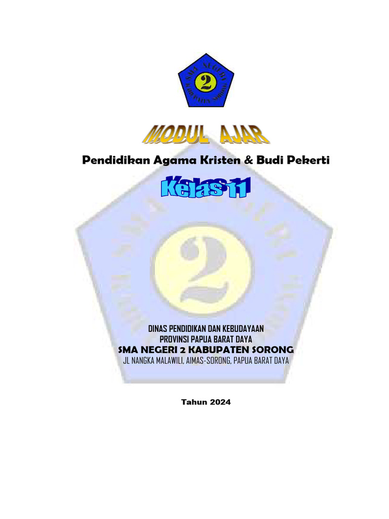 Modul Ajar Kelas 11 Ganjil | PDF