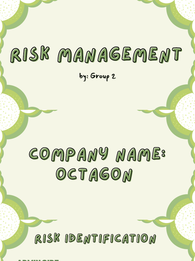 Octagon Risk Management Strategies | PDF | Security | Computer Security