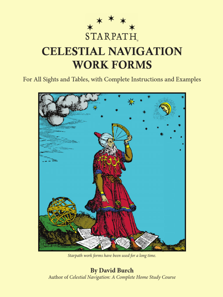 Celestial Navigation Work Forms Guide | PDF | Navigation | Longitude