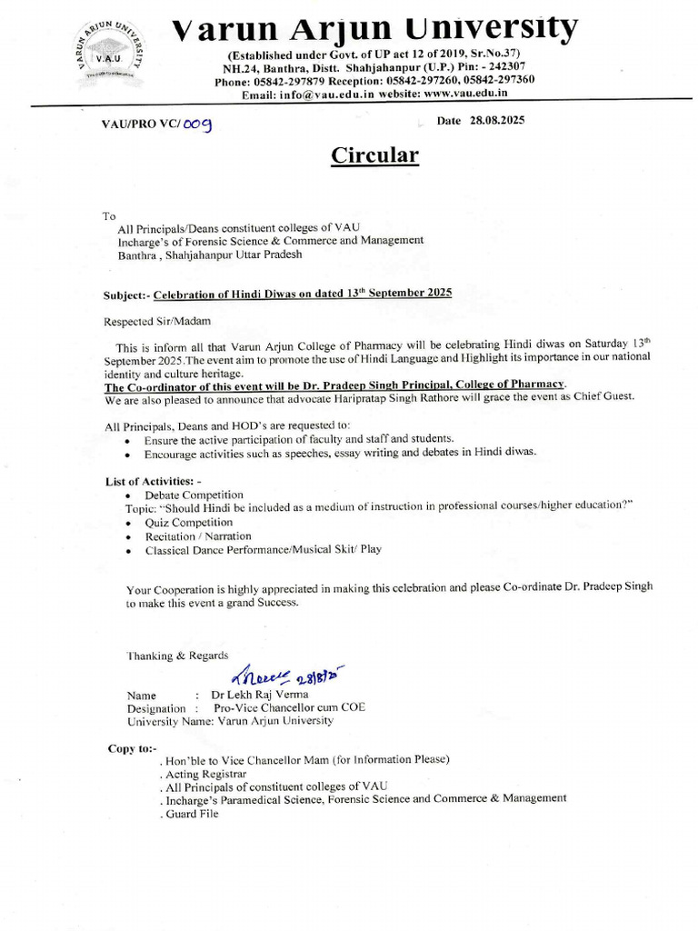 Hindi Diwas English 009 | PDF