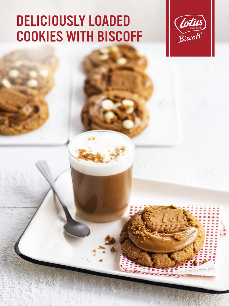 Biscoff Loaded Cookie Recipe | PDF | Baking | Foods